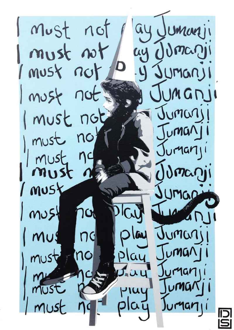 DS Art - Improving walls - London-based stencil artist