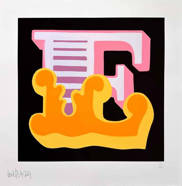 Ben Eine ~ Letter E - DS Art