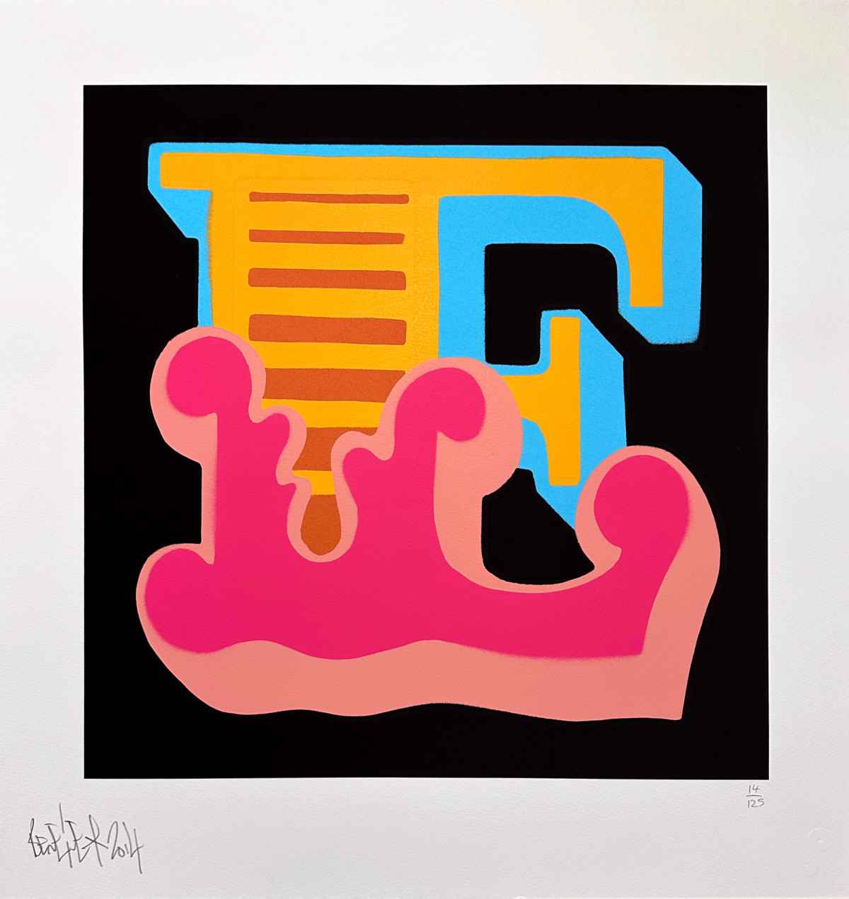 Ben Eine ~ Letter E - DS Art